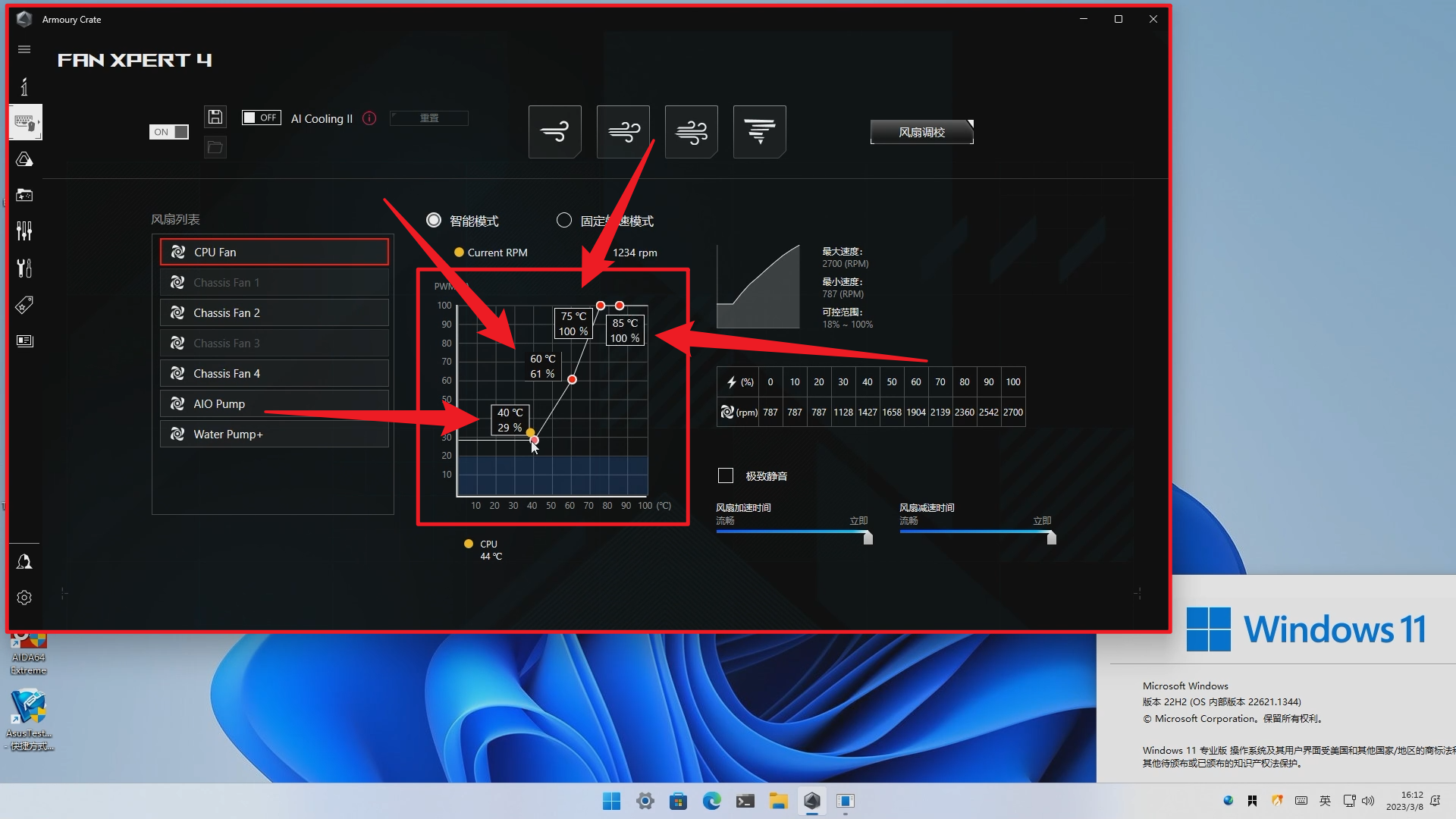 华硕主板 Fan Xpert 介绍之预设风扇转速控制模式 - 知乎