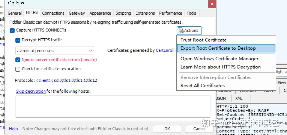 linux fiddler调试https - 知乎