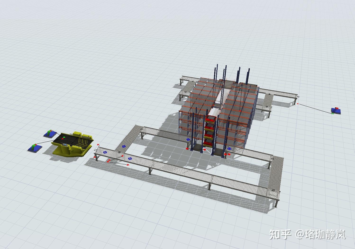 Flexsim物流仿真代做 - 知乎