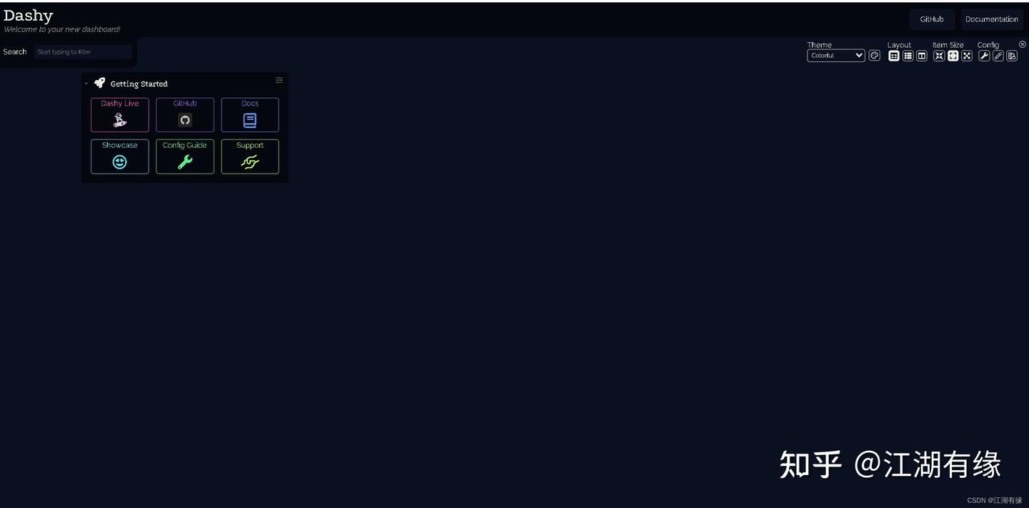 云原生之使用Docker部署Dashy个人导航页 - 知乎