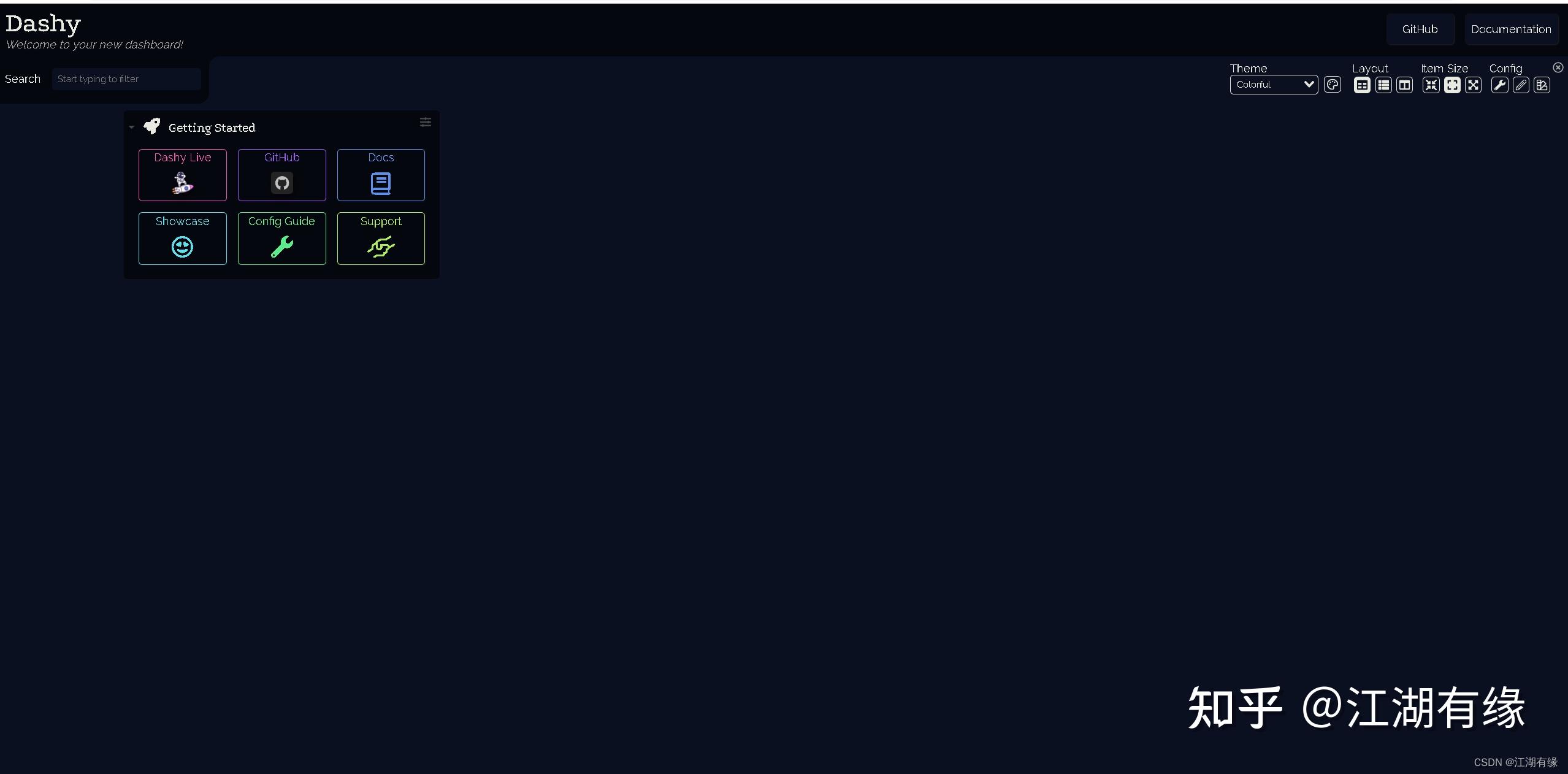 云原生之使用Docker部署Dashy个人导航页 - 知乎