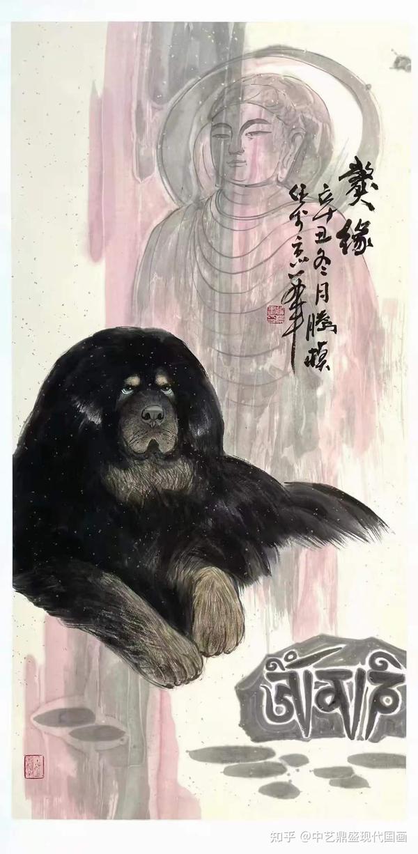 藏獒画家——腾模 - 知乎