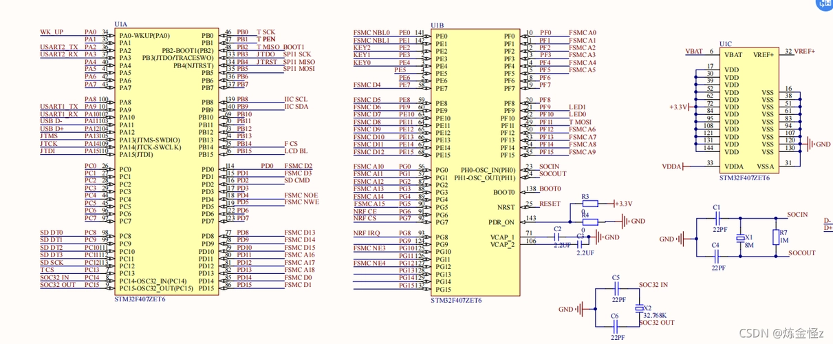 STM32F407作为核心控制芯片 - 知乎