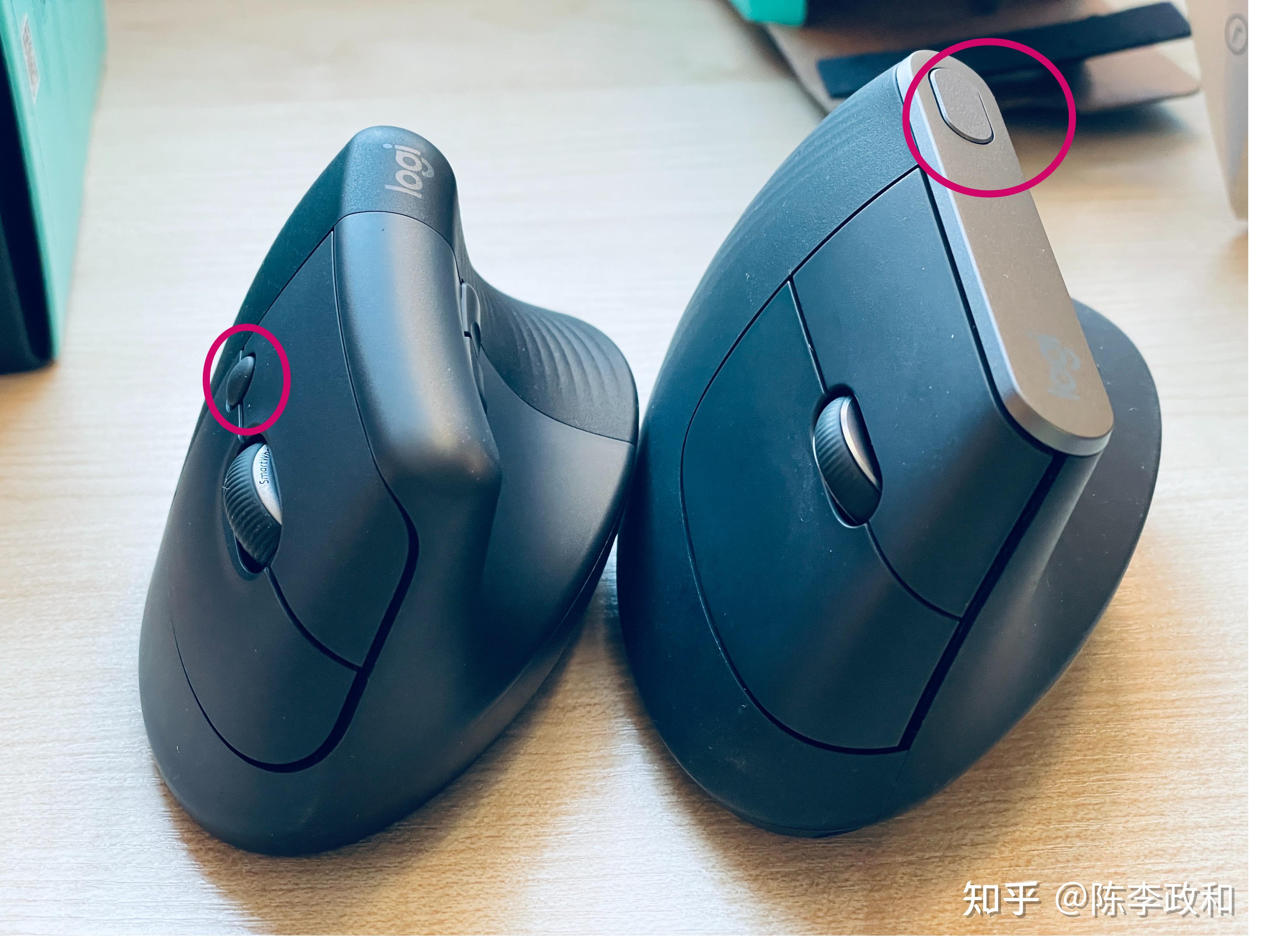 罗技Logitech MX Vertical 和 MX Lift Vertial无线鼠标简单测评 - 知乎