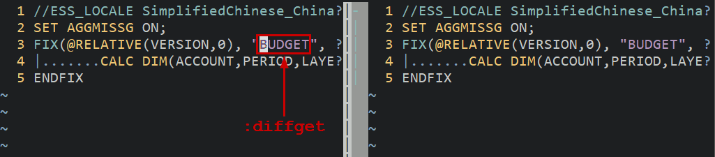 Vim学习笔记 比较文件 消除差异diffget And Diffput 知乎 8879