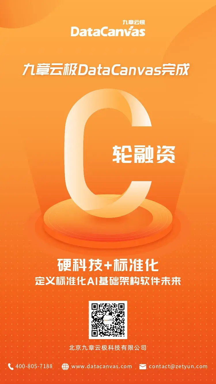 九章云极DataCanvas完成C轮融资 - 知乎