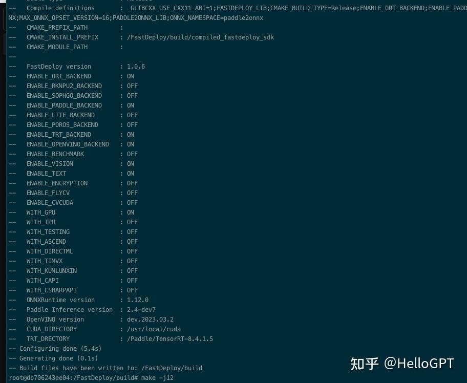 FastDeploy 编译GPU版本 - 知乎