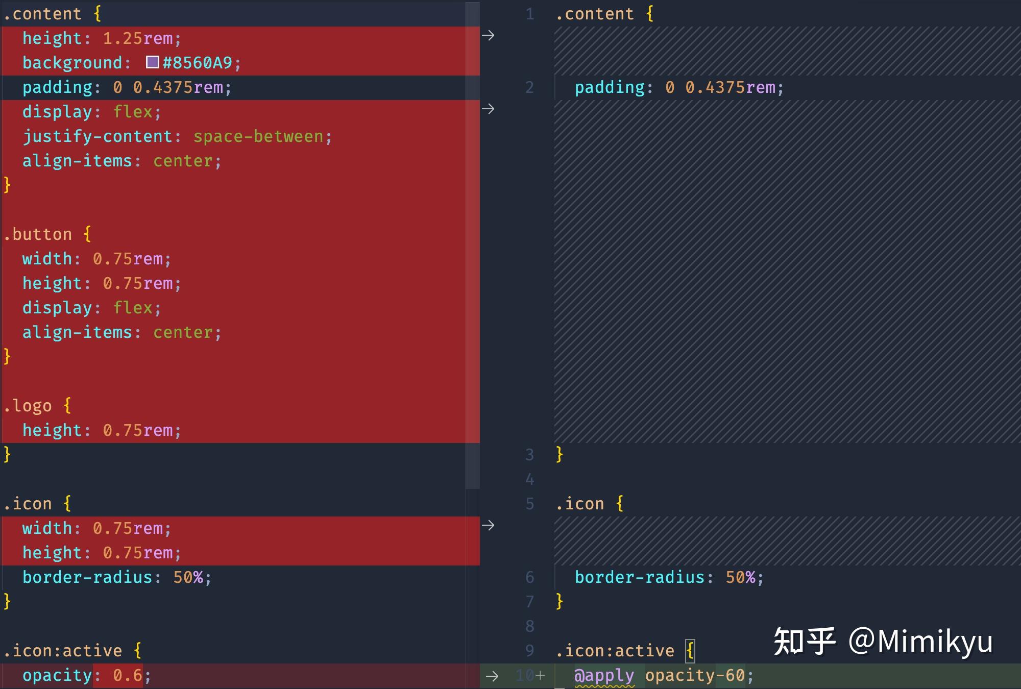 一个 CSS Modules 转 Tailwind CSS 的工具 - 知乎