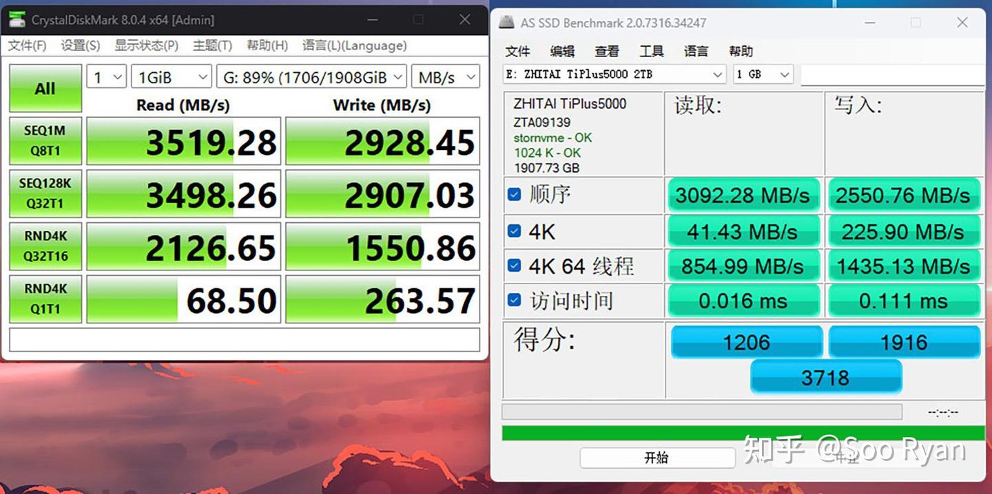 致态TiPlus5000 2TB固态硬盘评测：性能与容量拉满，冷静发挥实力 - 知乎