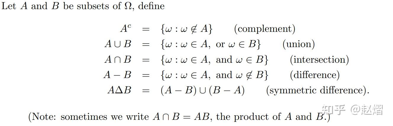 Chapter 1 Set Theory - 知乎