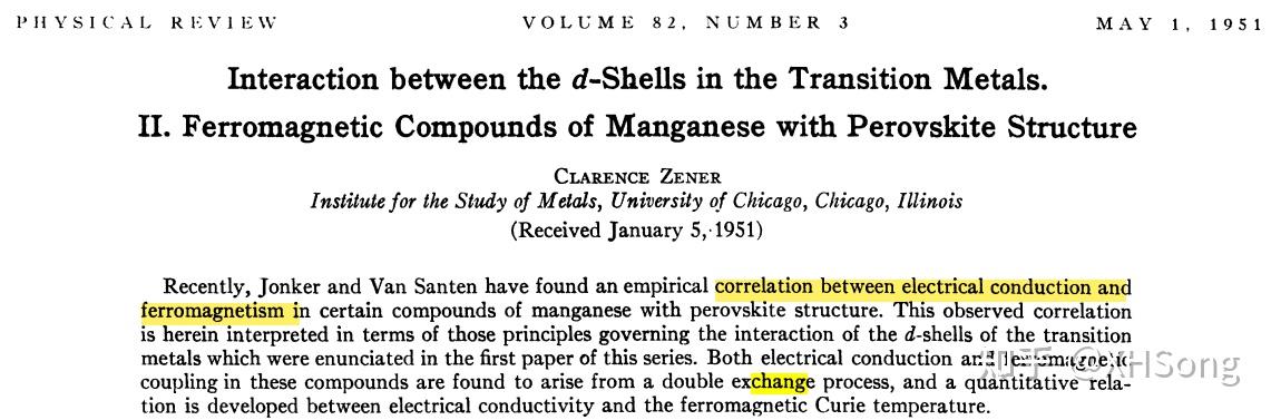 Double exchange vs. Superexchange - 知乎