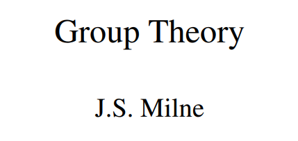 《Fields and Galois Theory》 by Milne 使用指南 - 知乎
