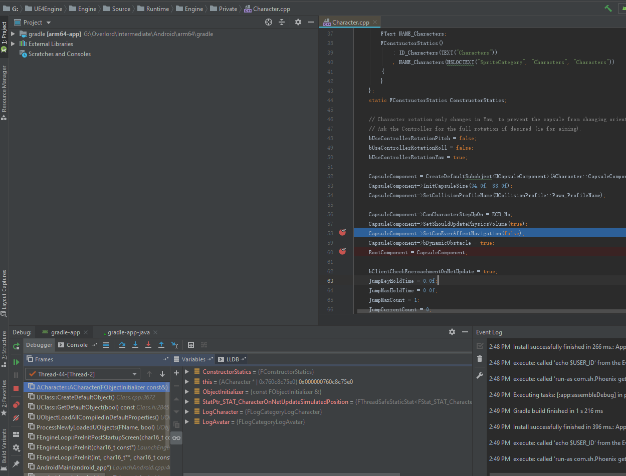 [UE4] 使用AndroidStudio进行真机调试 - 知乎