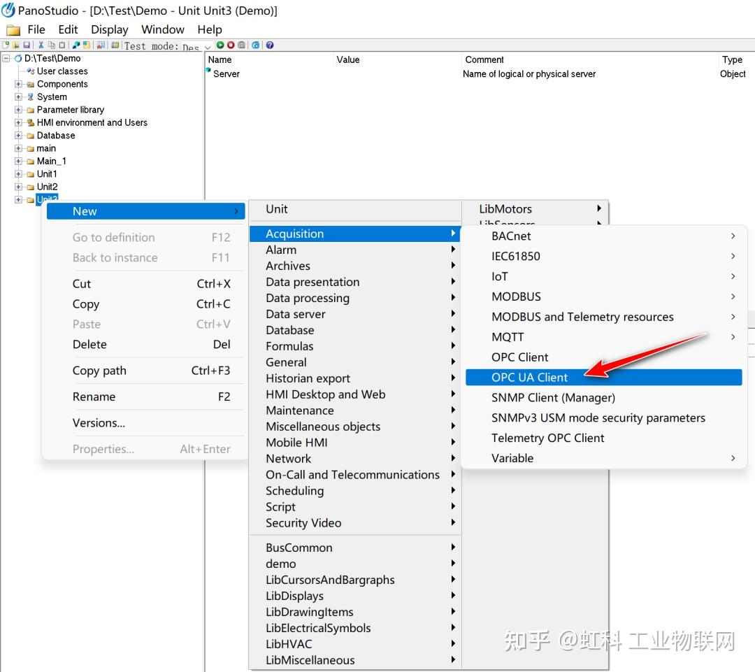 虹科Panorama SCADA平台连接OPC UA服务器操作详解 - 知乎
