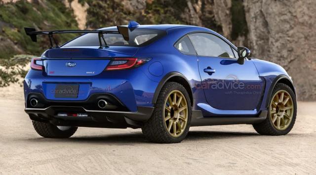 斯巴鲁BRZ STI渲染图曝光 - 知乎