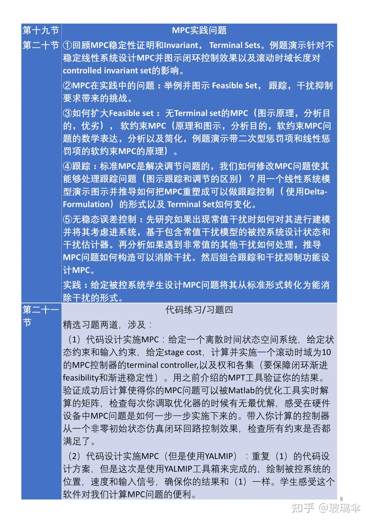 先进MPC（传统MPC+鲁棒/Tube MPC+Explicit MPC+非线性 MPC极其实战）和状态空间系统辨识实战 - 知乎