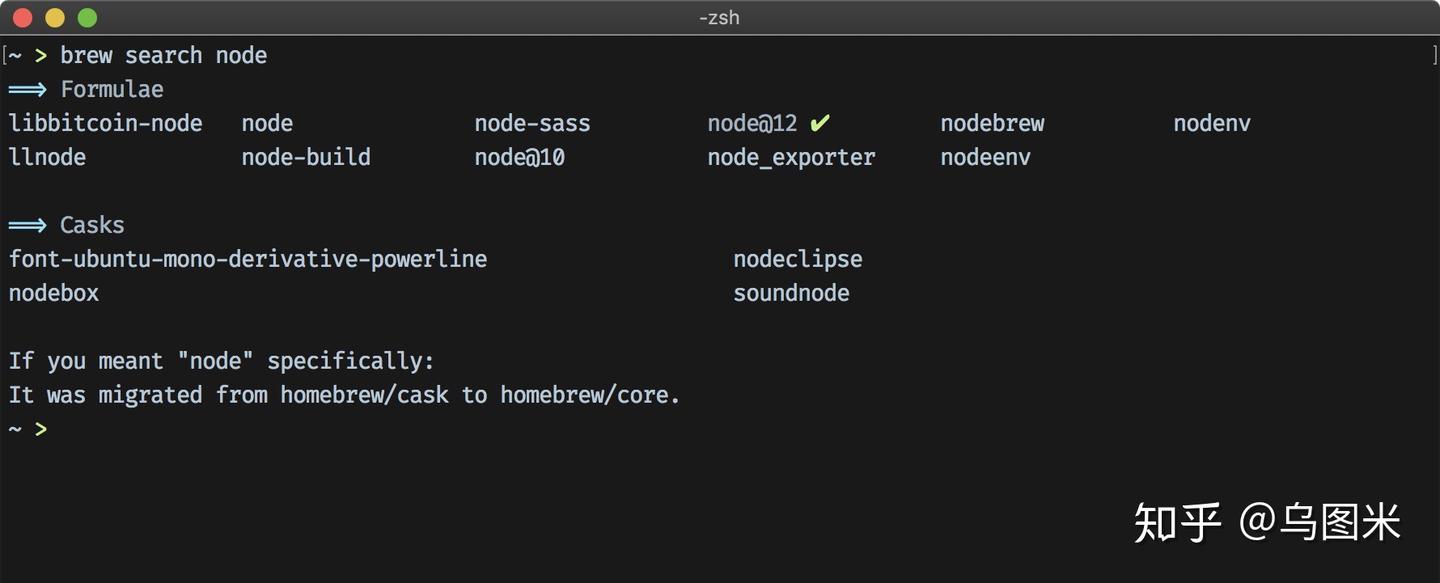 Homebrew 安装旧版本软件包马克 - 知乎
