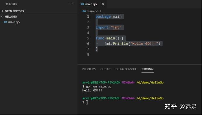Vscode配置安装Golang开发环境 - 知乎