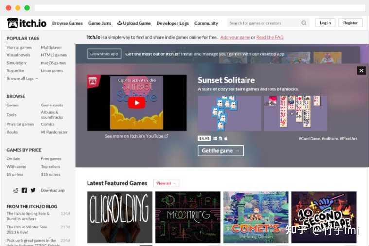 itch.io中文官网入口，全球最大的独立游戏下载网站 - 知乎