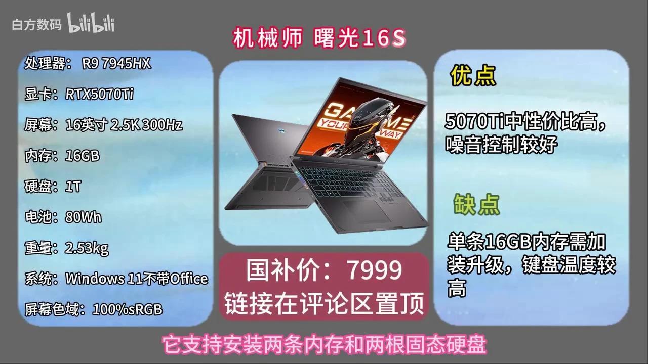 2025年618：电竞游戏笔记本电脑本推荐：拯救者、暗影精灵、机械革命、ROG等品牌游戏本挑选指南，RTX5060、5070、5080游戏 ...