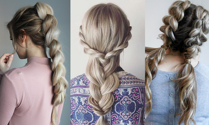 辫子编发教学:3分钟学会韩式麻花辫绑法，手残都可以上手! - 知乎