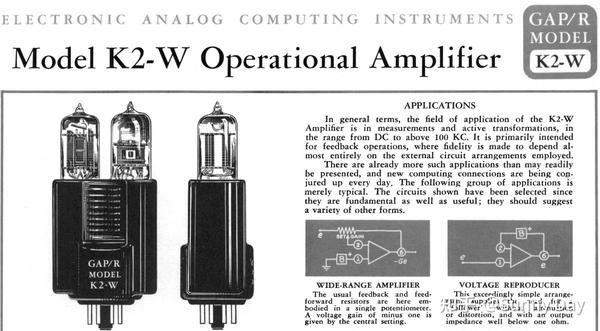 运放好朋友之世界上第一款商用opamp : K2-W - 知乎