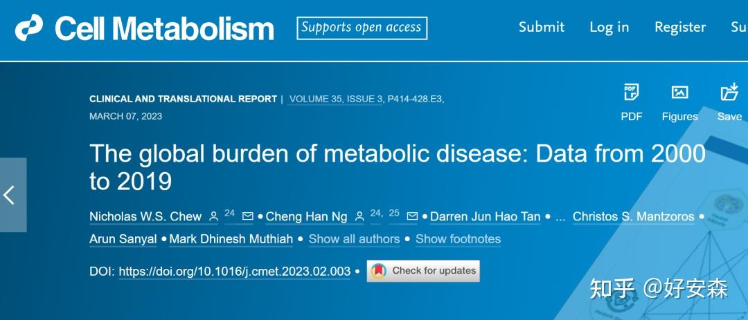 “全球代谢病流行地图”发布，2型糖尿病、肥胖负担依旧沉重！ - 知乎