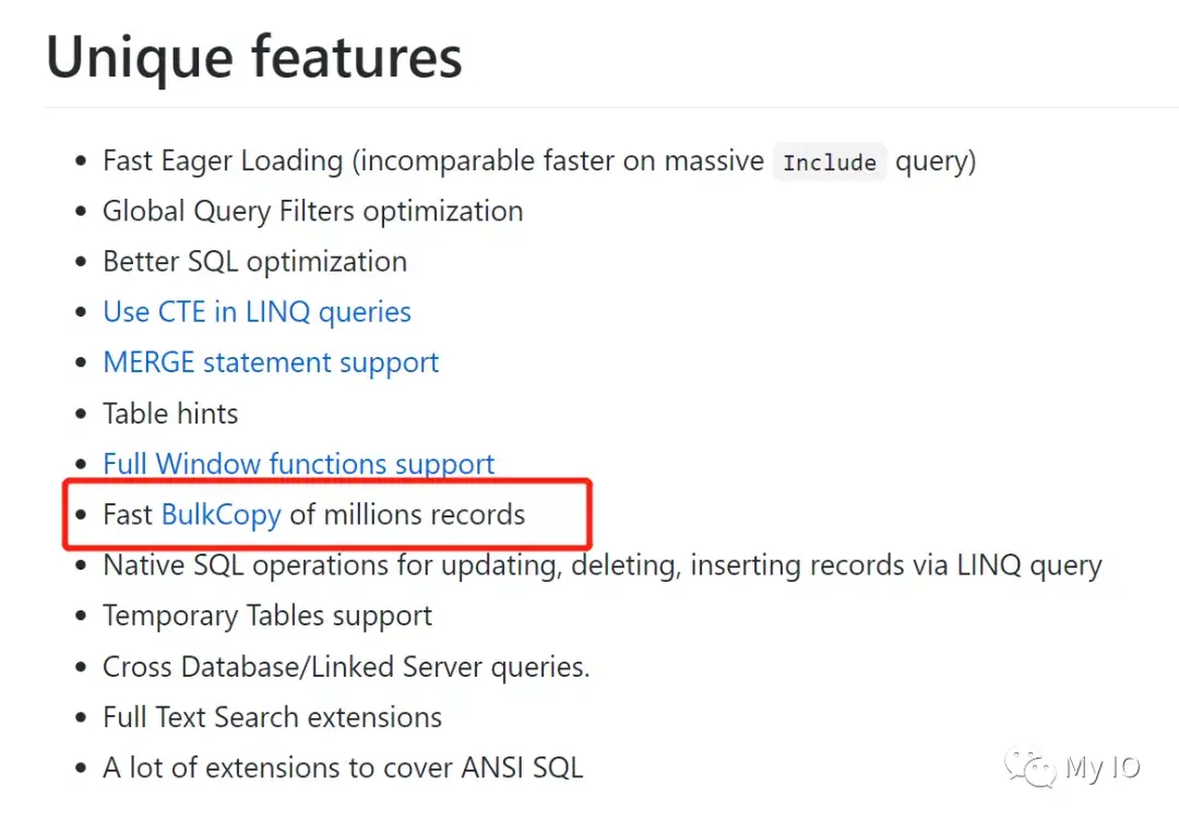 SqlBulkCopy只支持SQL Server? EF Core实现支持多数据库类型的Bulk Copy - 知乎