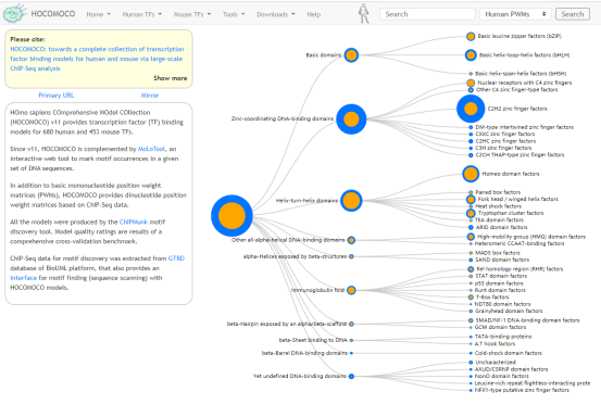 HOCOMOCO：大规模ChIP-Seq分析下的人与小鼠转录因子数据库 - 知乎