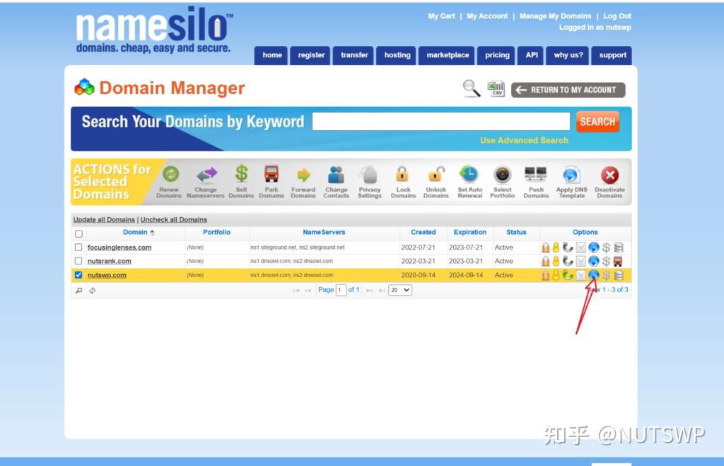 如何将域名迁移到Namesilo？ - 知乎