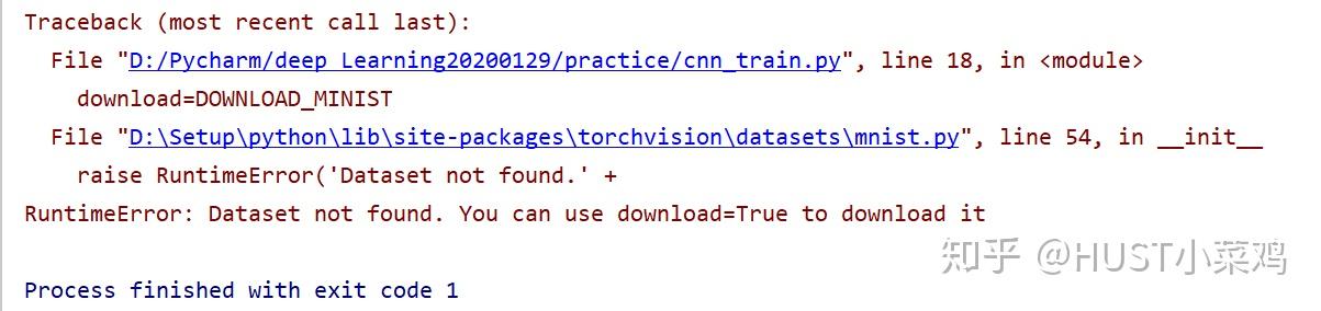 使用torchvision下载MINIST及配置踩坑笔记 - 知乎