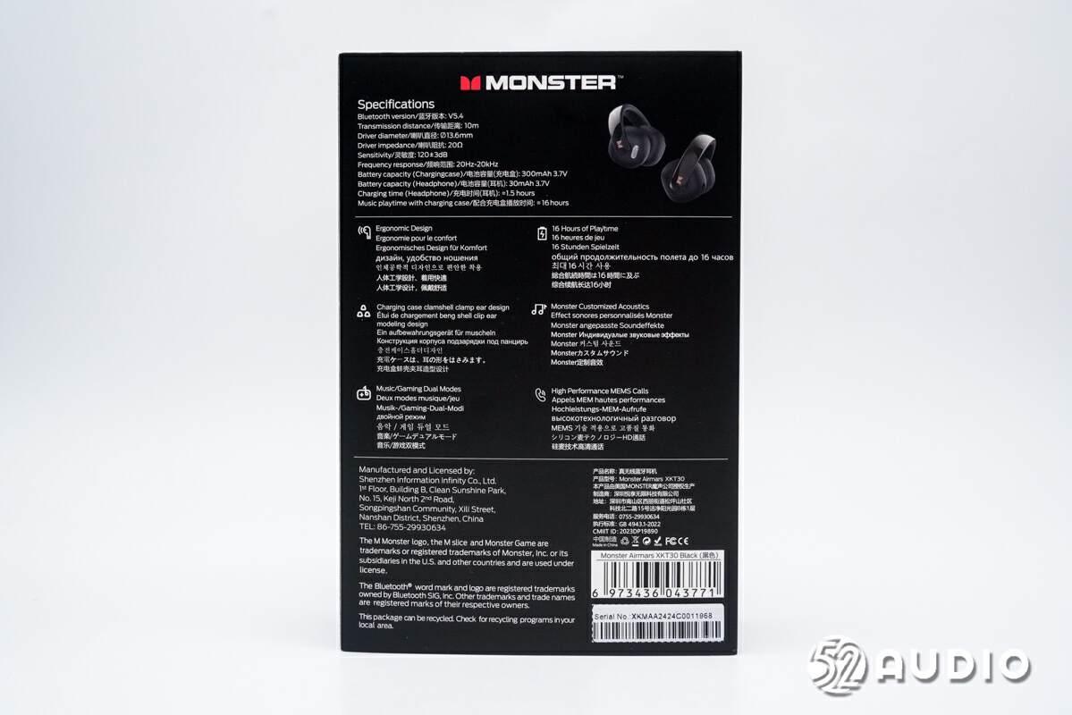拆解报告：MONSTER魔声AIRMARS XKT30开放式耳机 - 知乎