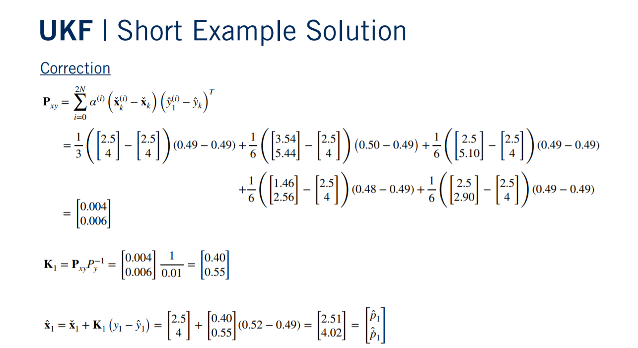 Unscented Kalman Filter(UKF) - 知乎