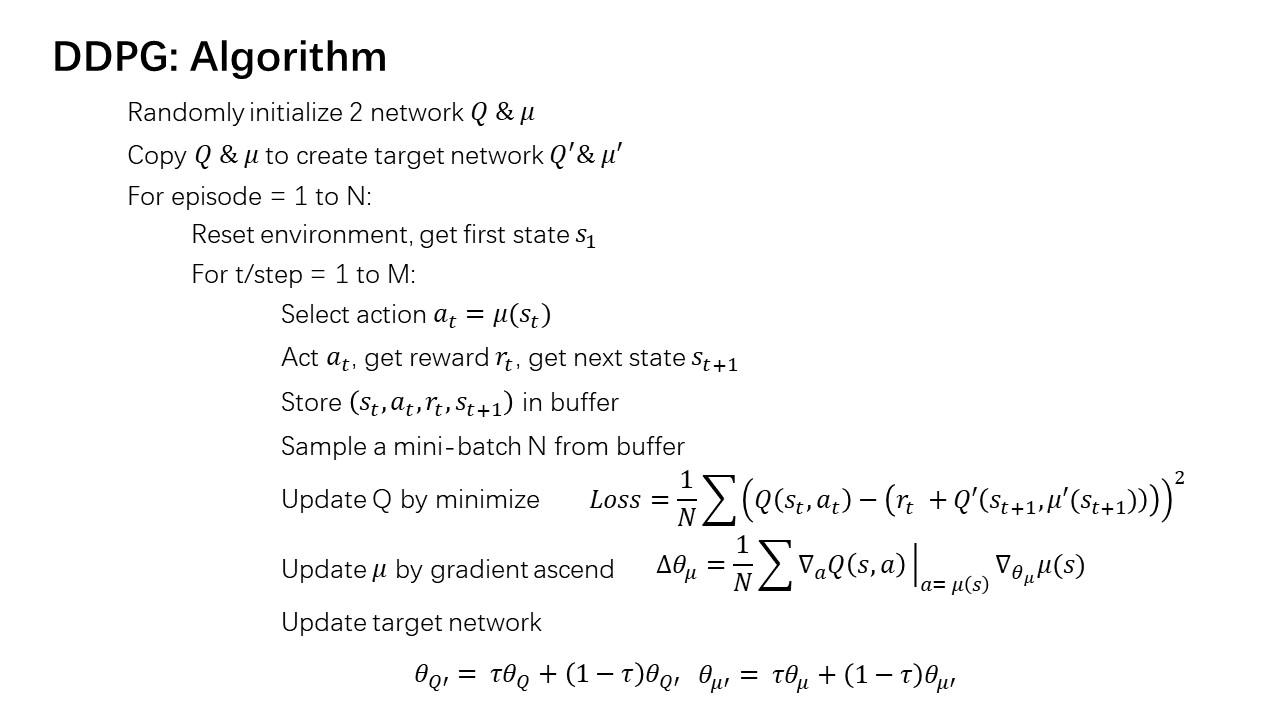 强化学习：DDPG算法详解及调参记录 - 知乎