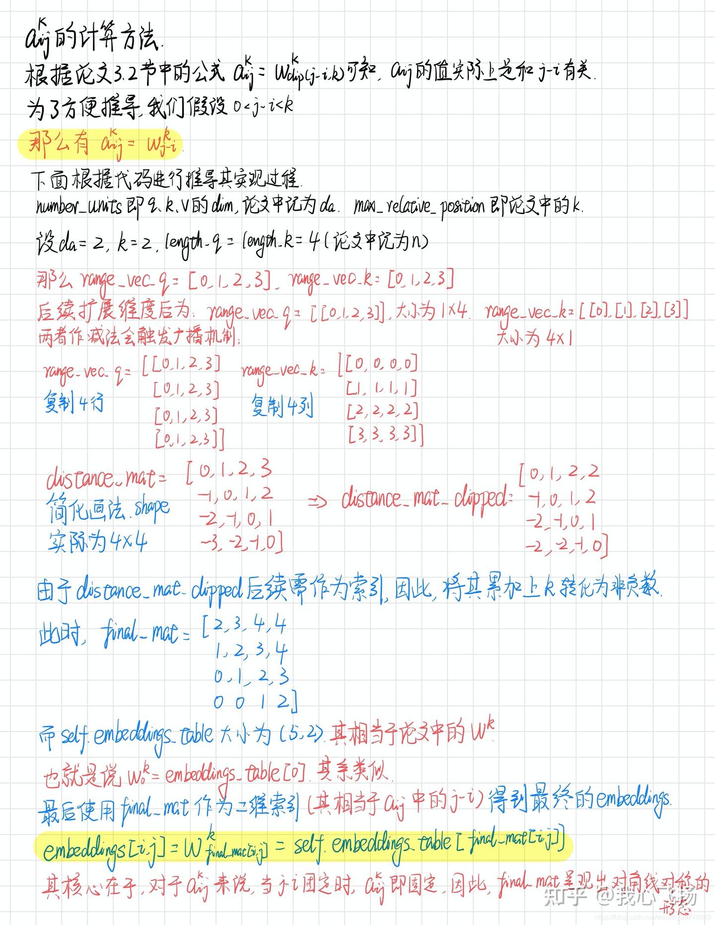 2018-Self-Attention with Relative Position Representations - 知乎