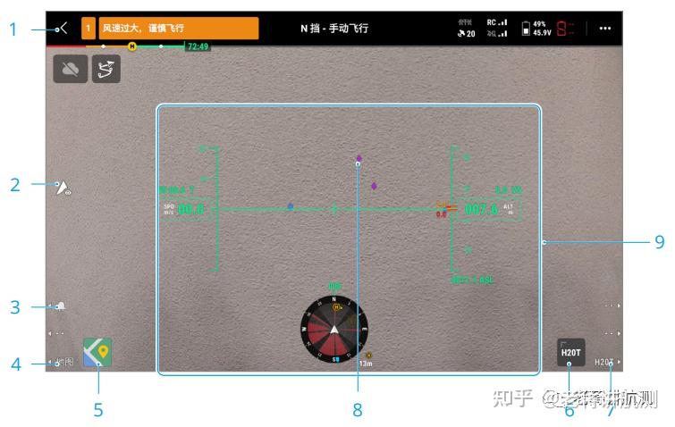 【M350RTK】DJI Pilot 2 App飞行界面详解 - 知乎
