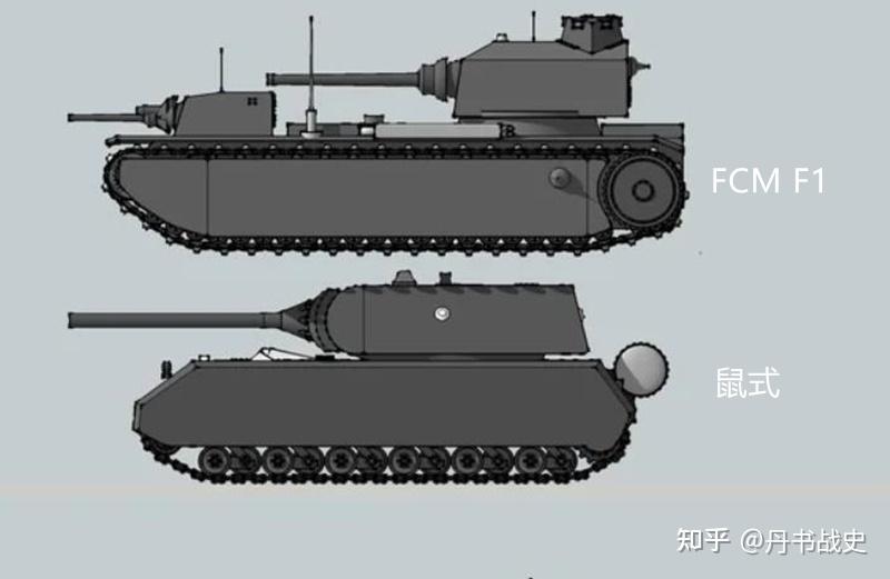 双炮塔超重型坦克，来不及量产的法国FCM F1 - 知乎