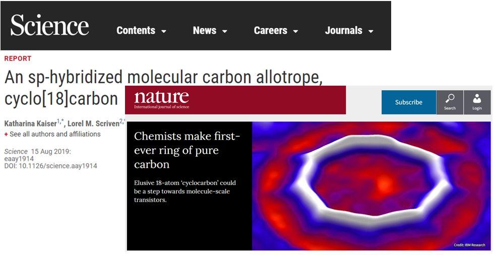 《Science》：全球首例！单叁键交替C18碳环横空出世！《Nature》强推！ - 知乎