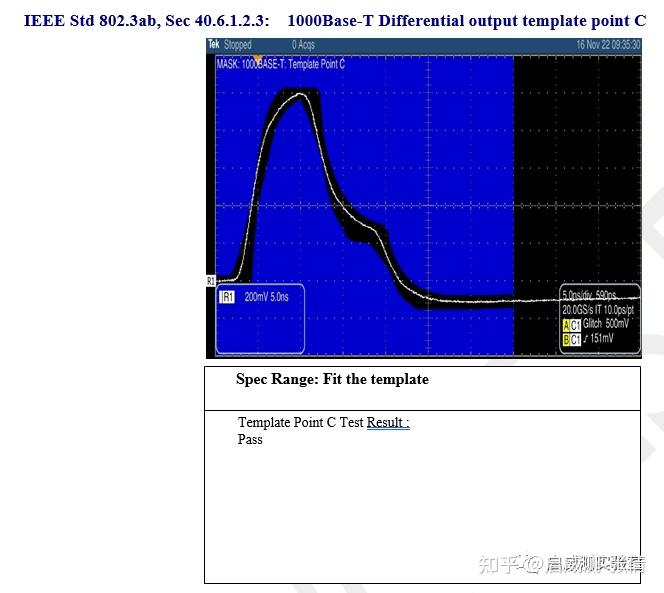 什么是1000M BASE-T以太网信号测试？启威测实测案例带你了解1G BASE-T信号测试！ - 知乎