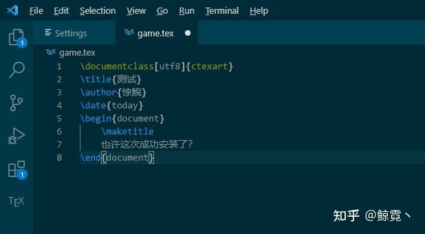 VSCode+MiKTex - 知乎