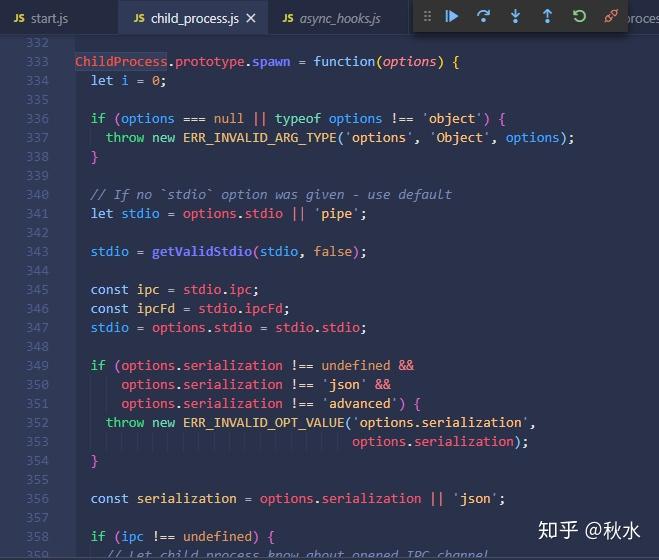 require('child_process').spawn()踩坑记 - 知乎