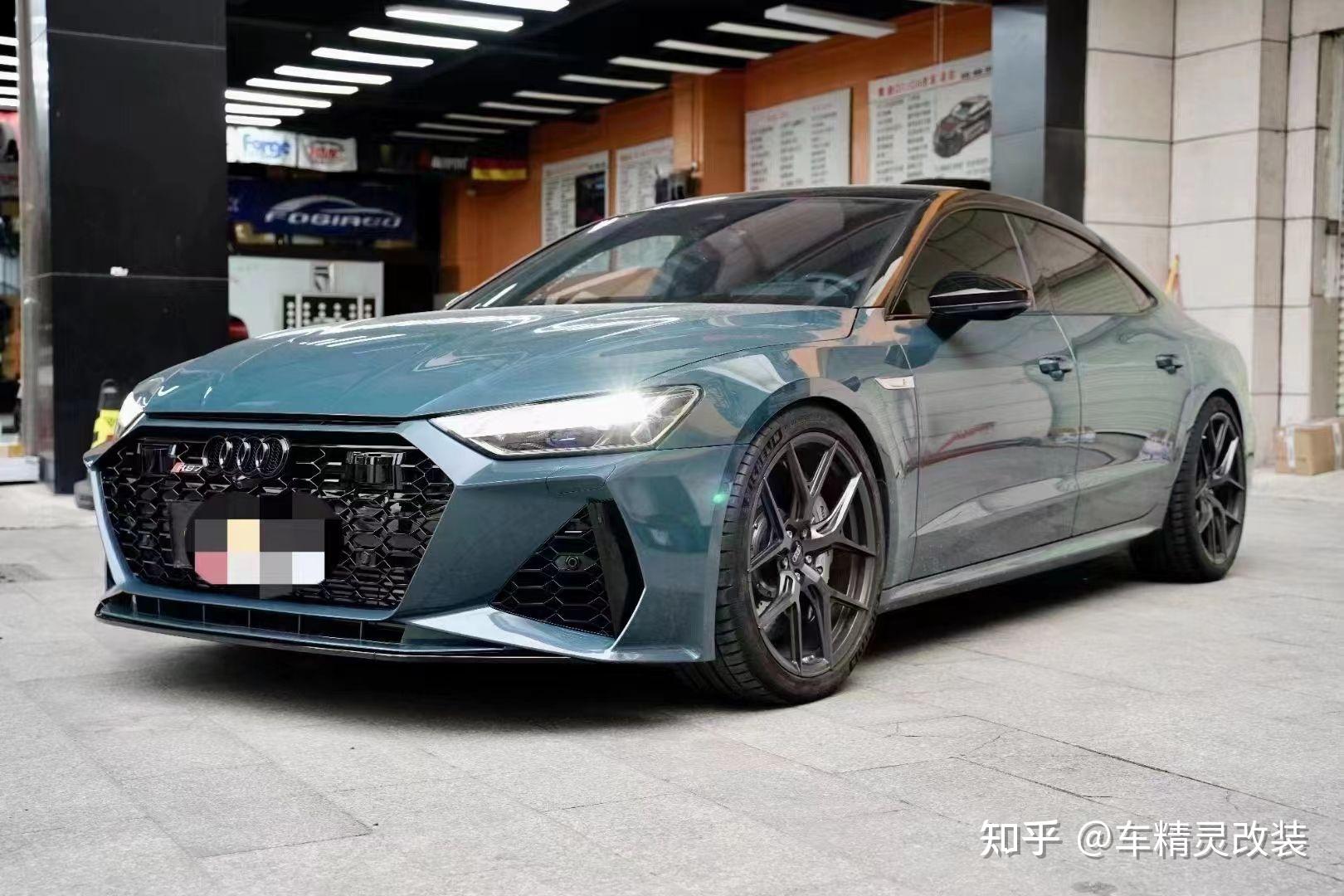 （奥迪A7l刹车改装）阿基波罗10活塞卡钳、搭配420打孔盘 - 知乎