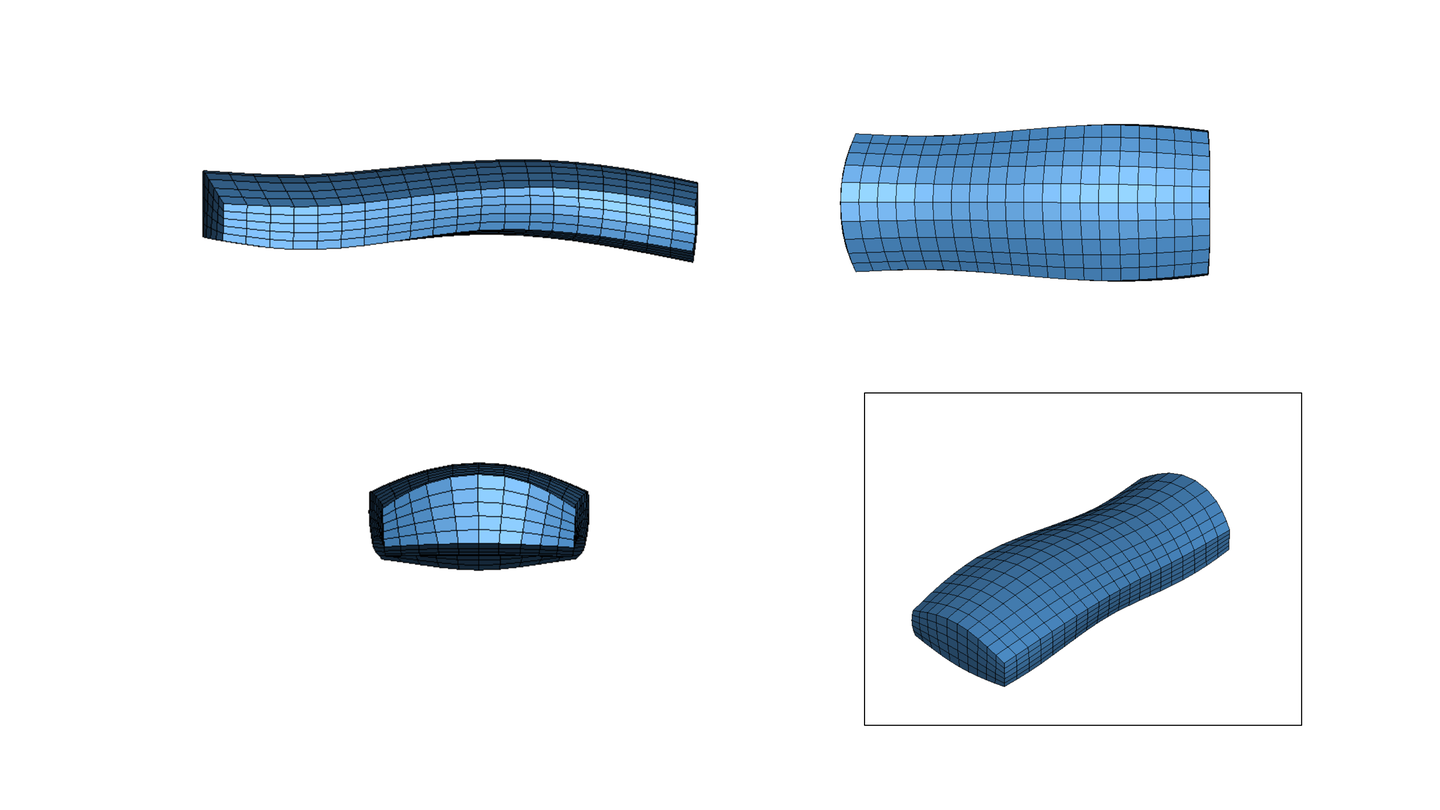 LS-DYNA网格划分（二）：LS-PrePost,Block Meshing案例，类机翼结构 - 知乎