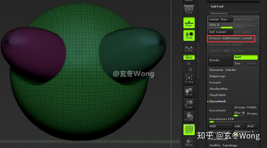 [ZBrush]DynaMesh常用技巧 - 知乎