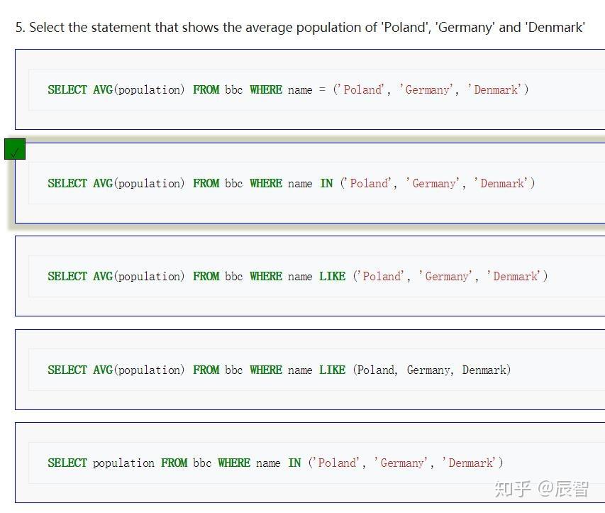 SQLZOO实践记录和总结 - 知乎