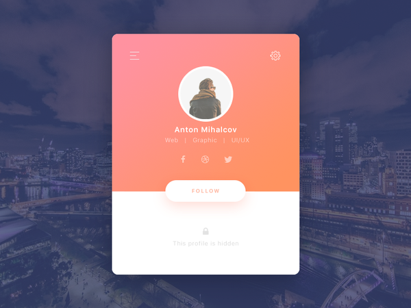 设计灵感 | 50 份用户个人主页设计 - 知乎