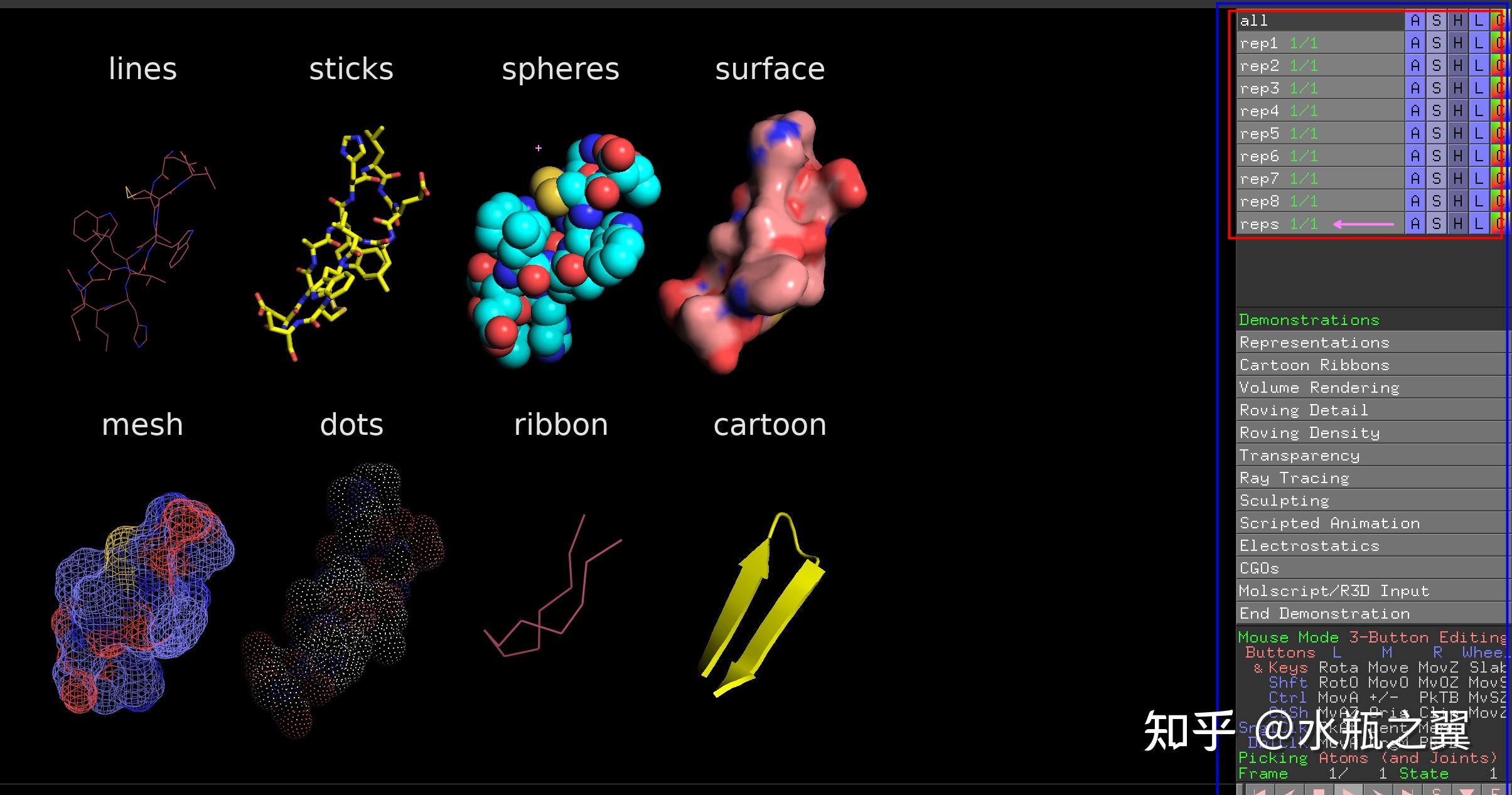 PyMOL软件入门学习笔记 - 知乎
