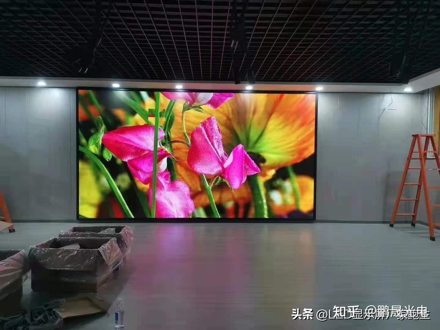 室内P2全彩高清LED电子屏尺寸和分辨率的计算方法 - 知乎