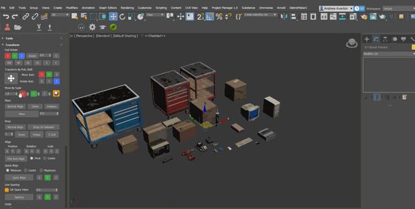 3ds Max插件Assembly Tool可高效率摆放场景 - 知乎