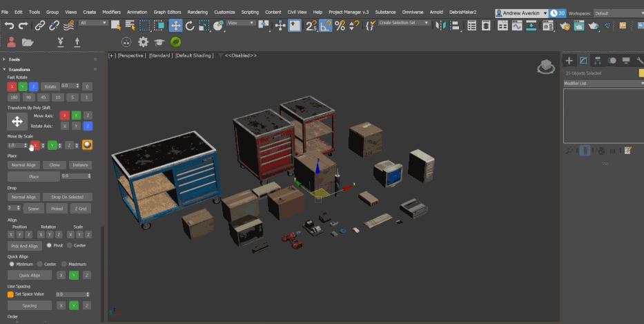 3ds Max插件Assembly Tool可高效率摆放场景 - 知乎
